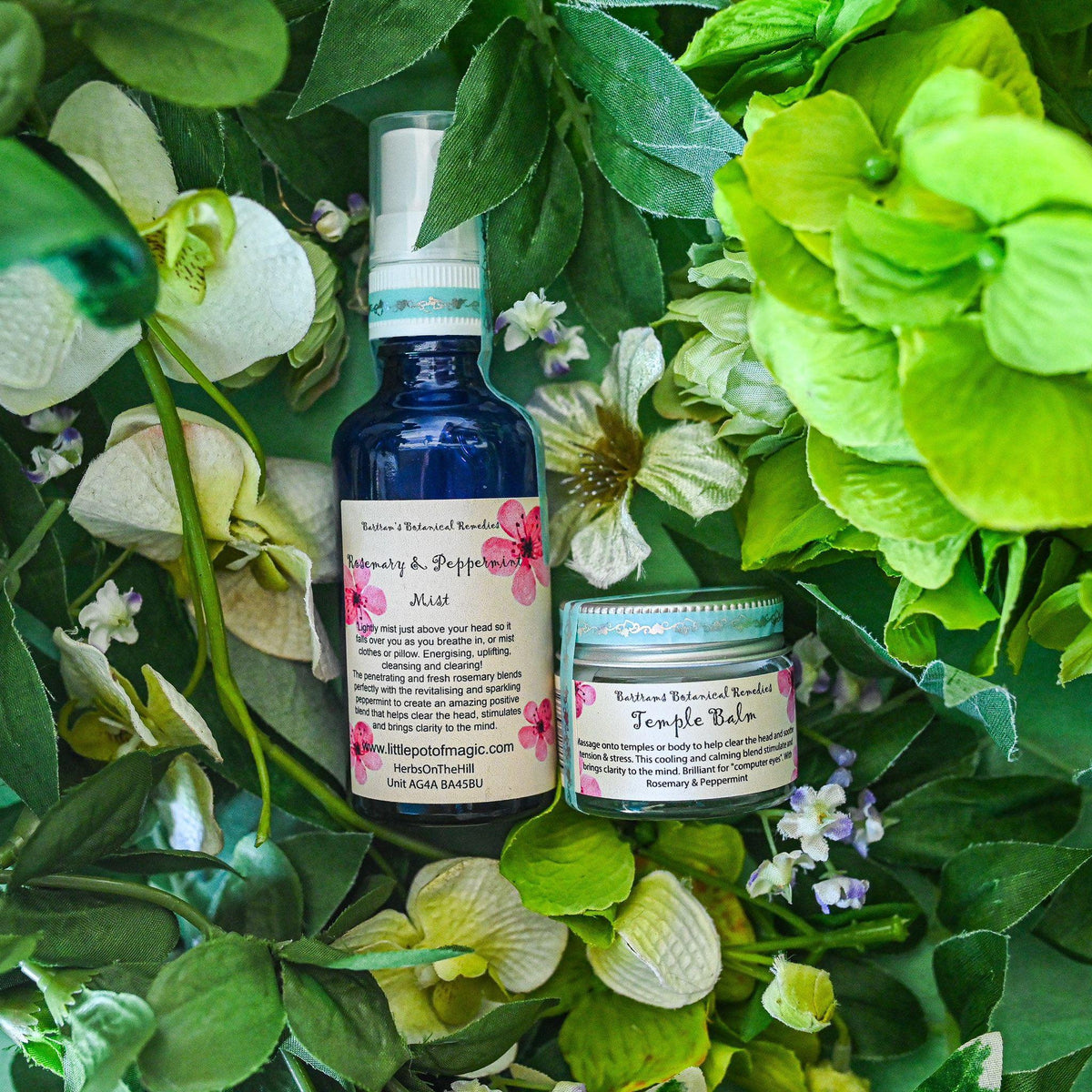 Temple Balm | Instant Mental Clarity & Focus | Rosemary & Peppermint ...