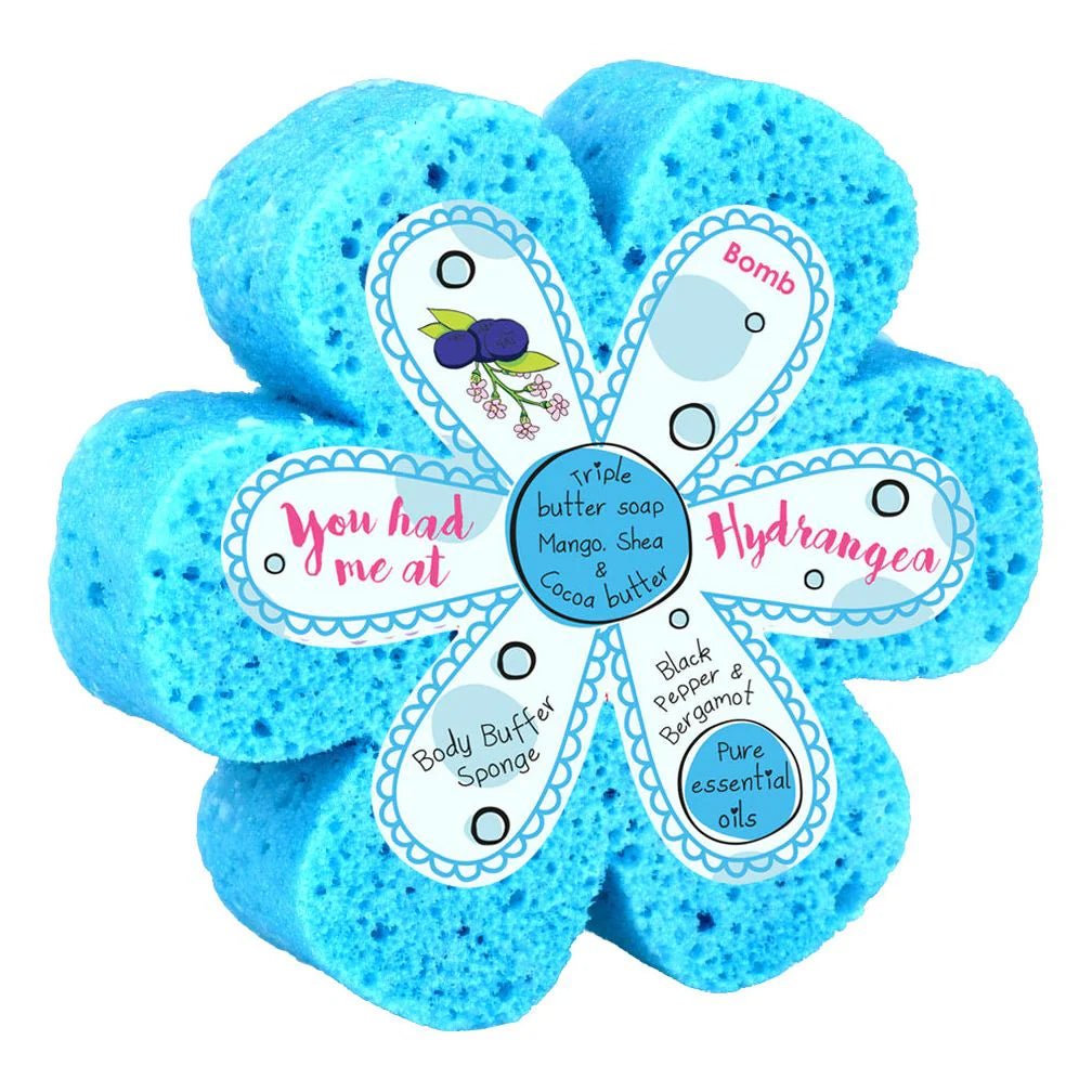 You Had Me at Hydrangea Body Buffer (Flower Shape) 🌸 A shower that ...