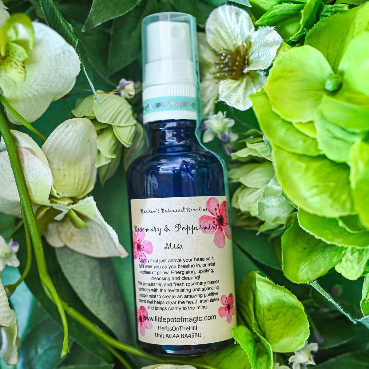 Temple Balm Mist – Refreshing Hydrolat for Clarity & Focus | Herbs on ...